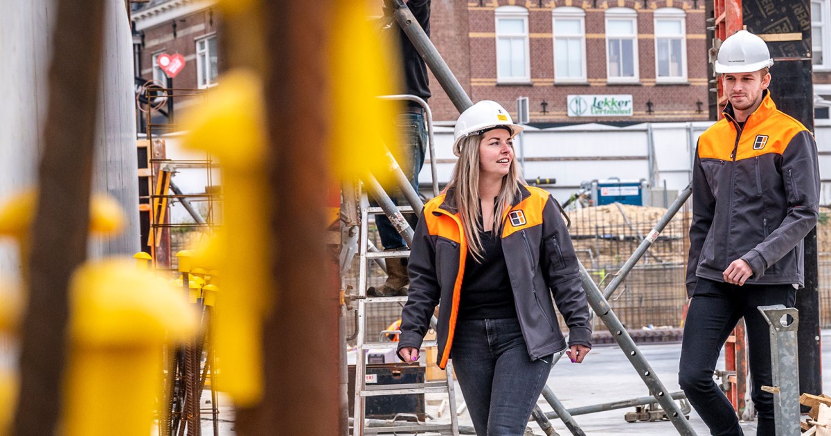 Bas en Pleuni: werkvoorbereiders van Berghege